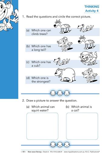 New Wave Literacy Skills Book A – Ages 5–6 | Early Childhood, English ...