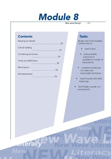 New Wave Literacy Skills Book F – Ages 10–11 | English | Year 5