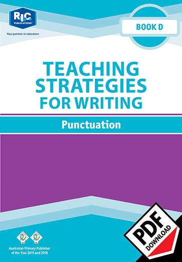 Teaching Strategies for Writing – Punctuation – Ages 9–10 digital unit ...