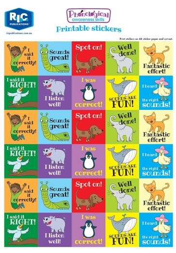 Phonological Awareness Skills – Unit 10 – Phoneme Segmentation – Ages 4 ...