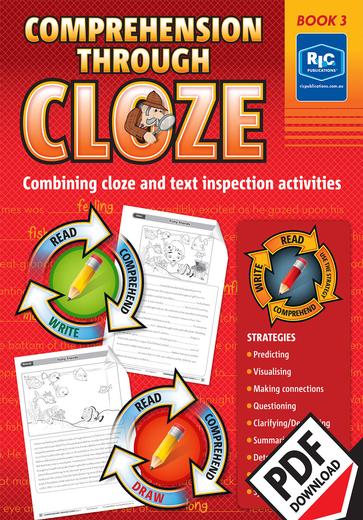 Comprehension Through Cloze: Book 3 ebook | RIC Publications