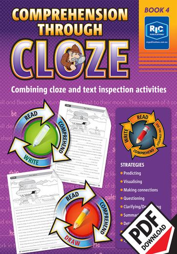 Comprehension Through Cloze: Book 4 ebook | RIC Publications