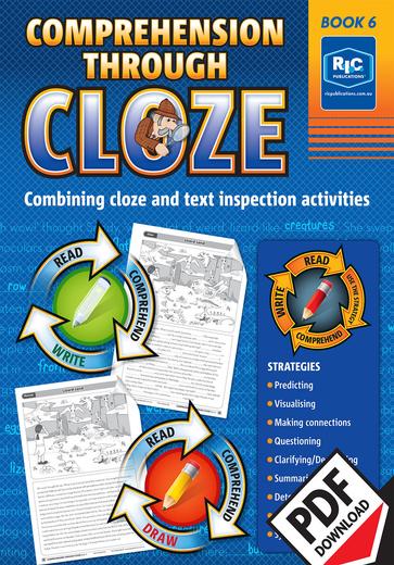 Comprehension Through Cloze: Book 6 ebook | RIC Publications