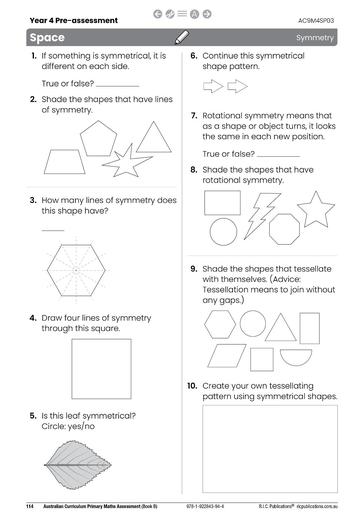 AC Primary Maths Assessment - Book B eBook | Mathematics | Year 3, Year 4