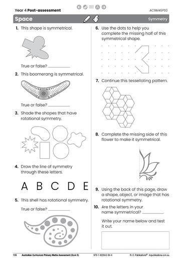 AC Primary Maths Assessment - Book B eBook | Mathematics | Year 3, Year 4