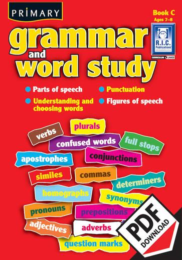 Primary Grammar and Word Study Book C – Ages 7–8 ebook | Early ...