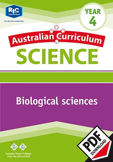 AC Science | Biological Sciences | Year 4 digital unit