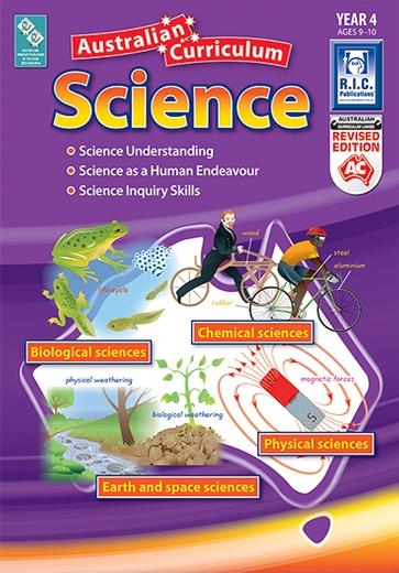Australian Curriculum Science – Year 4