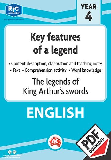 Comprehension text – The legends of King Arthur's swords – Year 4 ...