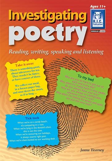 Investigating Poetry – Reading, writing, speaking and listening – Ages ...