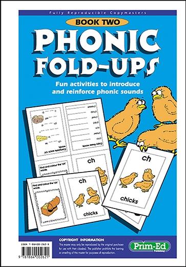Phonics Fold Ups – Fun activities to introduce and reinforce phonic ...