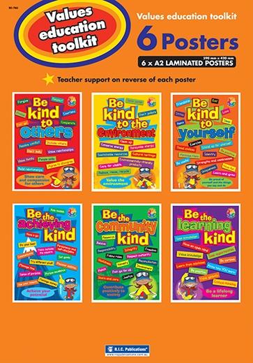 Values Education Toolkit posters | Health and Physical Education