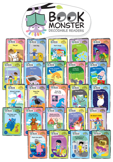 Book Monster Fiction Bundle | English