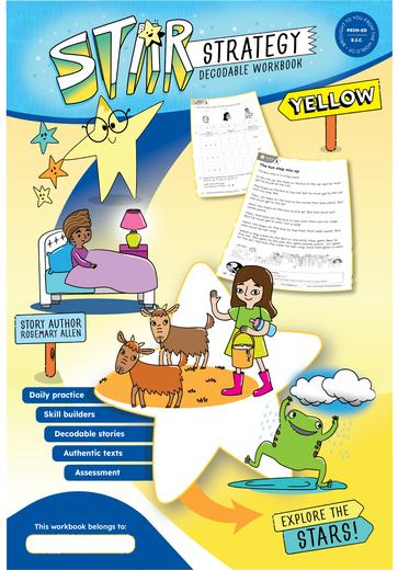 Star strategy decodable workbook (yellow) | Decodables | RIC Publications