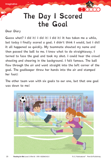 Reading for Me: Level 3 | English | Year 3