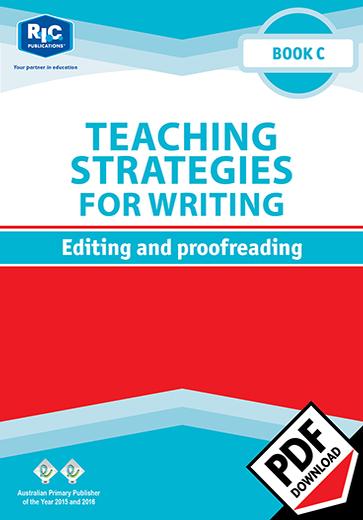 Teaching Strategies for Writing – Editing and Proofreading — Ages 8—9 ...