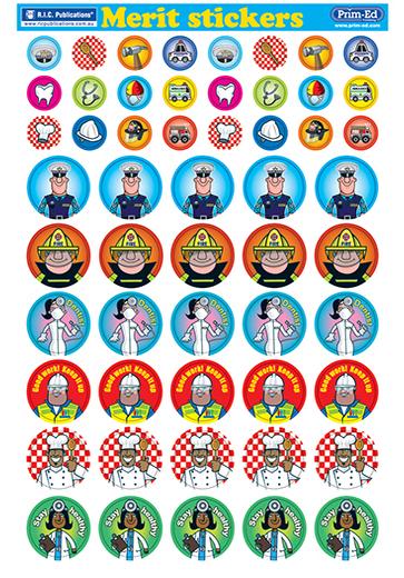 Early Years Themes – People stickers – 270 pack | Cross–Curricular ...