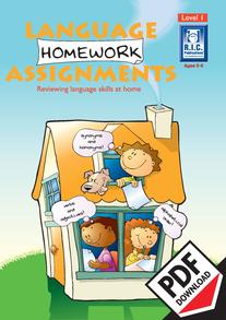 Language Homework Assignments Book 1 – Ages 5–6 ebook | Early Childhood ...