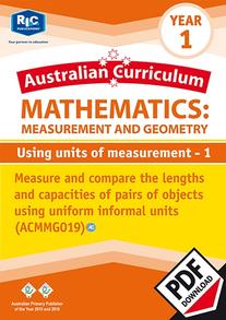 AC Mathematics | Units of measurement 1, Year 1 ebook