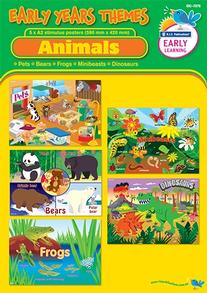 Early Years Themes – Animals posters | Cross–Curricular, Early ...