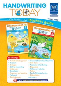 Handwriting Today Teachers Guide – New South Wales Foundation – Year 2 ...