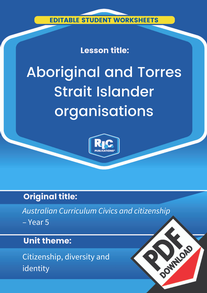 Aboriginal and Torres Strait Islander organisations | Humanities and ...