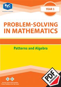 Problem-solving – Patterns and Algebra – Year 1 digital unit ...