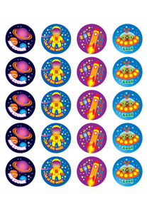 Space stickers – 100 pack | Cross–Curricular, Stickers