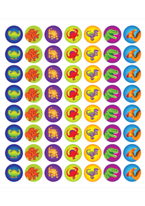 Dinosaurs mini stickers – 280 pack | Stickers