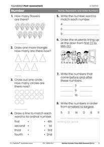 AC Primary Maths Assessment - Book A | Mathematics | Foundation, Year 1 ...