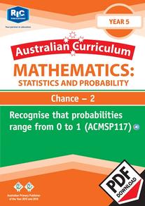 Australian Curriculum Mathematics – Chance – Year 2