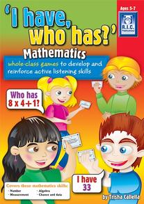 I Have Who Has? Mathematics – Ages 11+ | Mathematics | Secondary, Year 6