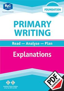 Primary Writing – Read, Analyse, Plan Book C – Ages 7–8 ebook | Early ...