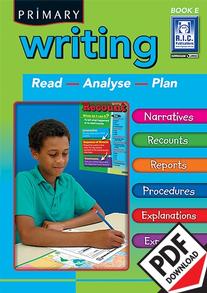 Primary Writing – Read, Analyse, Plan Book A – Ages 5–6 ebook | Early ...