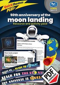 Quick themes – Celebrate the moon landing – Ages 4–8 digital unit ...