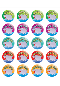 Bee – Well done! stickers – 100 pack | Cross–Curricular, Stickers