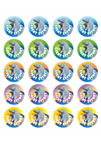 Bee – Well done! stickers – 100 pack | Cross–Curricular, Stickers